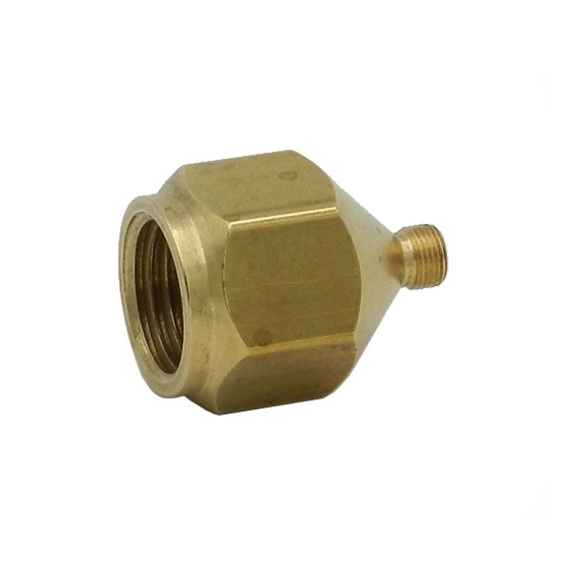 Badger adapter 1/4" hun - M5 x 0.45 han. 262122 - Airbrushshop Danmark