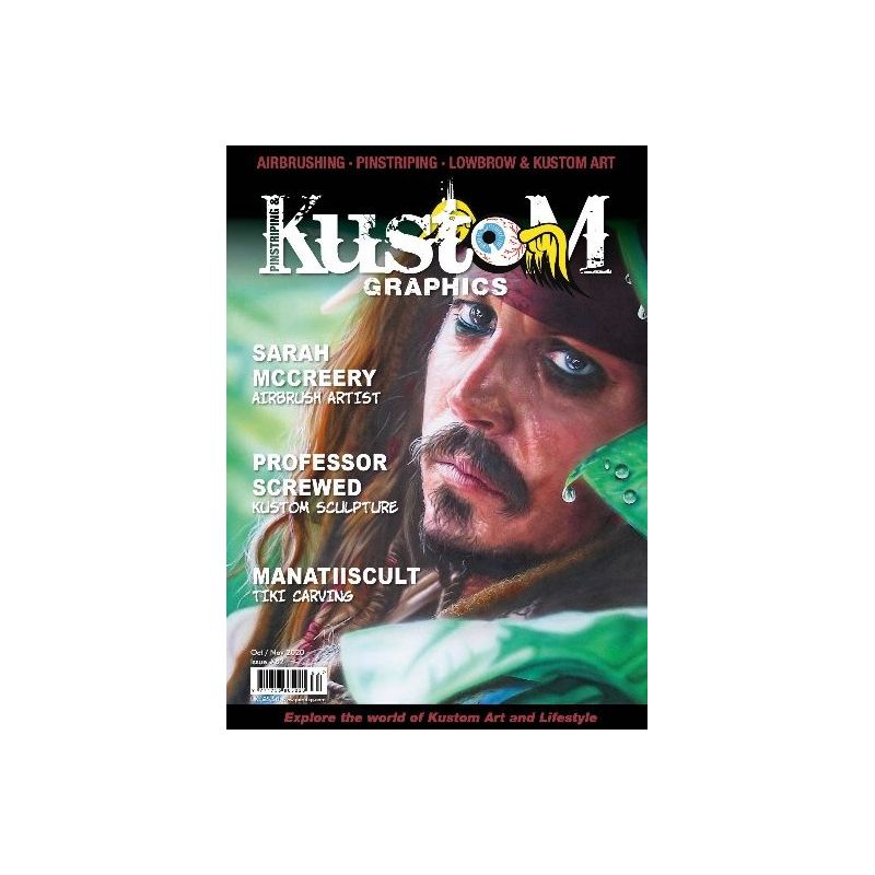 Pinstriping & Kustom Magazine nr.82 - Airbrushshop Danmark